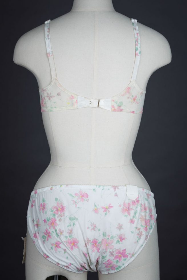 Floral Printed Nylon Bra & Knicker Set By Saks Fifth Avenue | The ...