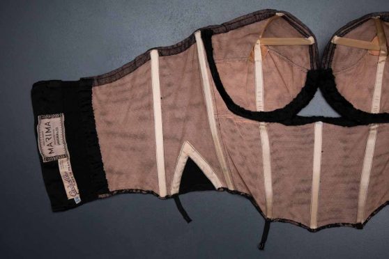 Strapless Black Lace Structured Bra By Cadolle | The Underpinnings Museum