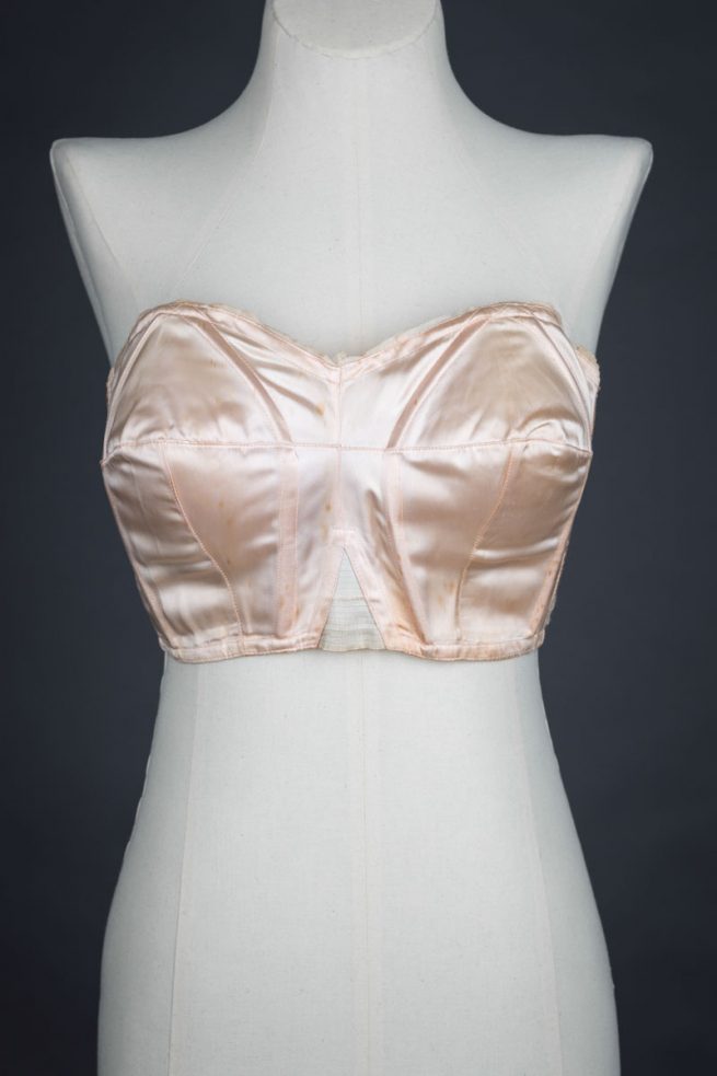 Satin Cathedral Bra With Celluloid Boning By Rita Ro | The ...