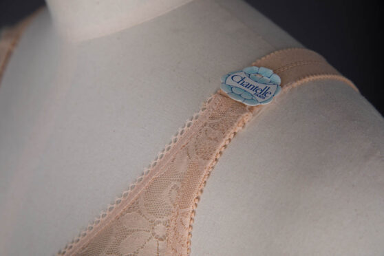 Beige Floral Lycra Mesh Shaping Bodysuit By Chantelle | The ...