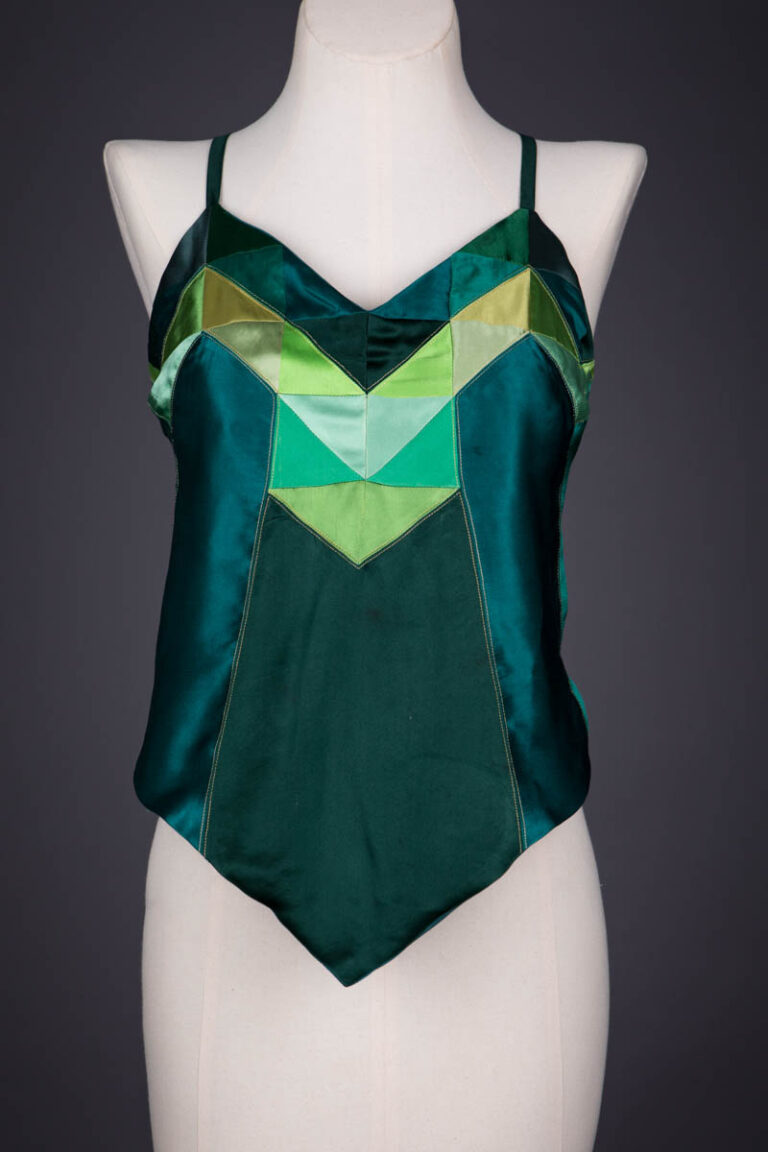 'Harmony' Patchwork Silk Satin Dudou By Pillowbook | The Underpinnings ...
