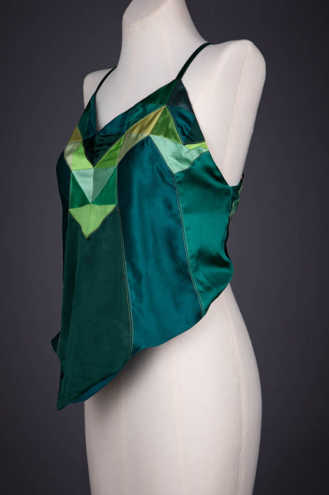 'Harmony' Patchwork Silk Satin Dudou By Pillowbook | The Underpinnings ...