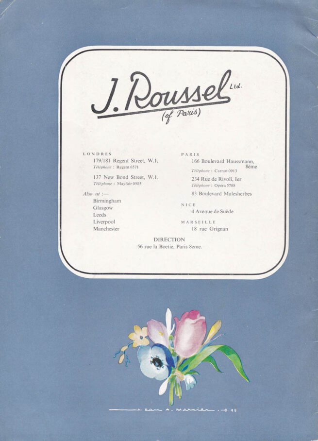 'Flottant Au Vent' Lingerie Catalogue By J. Roussel | The Underpinnings ...