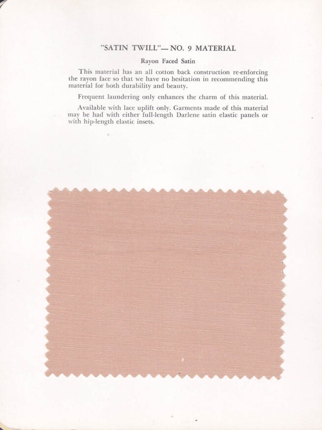 Stayform Product Catalogue | The Underpinnings Museum